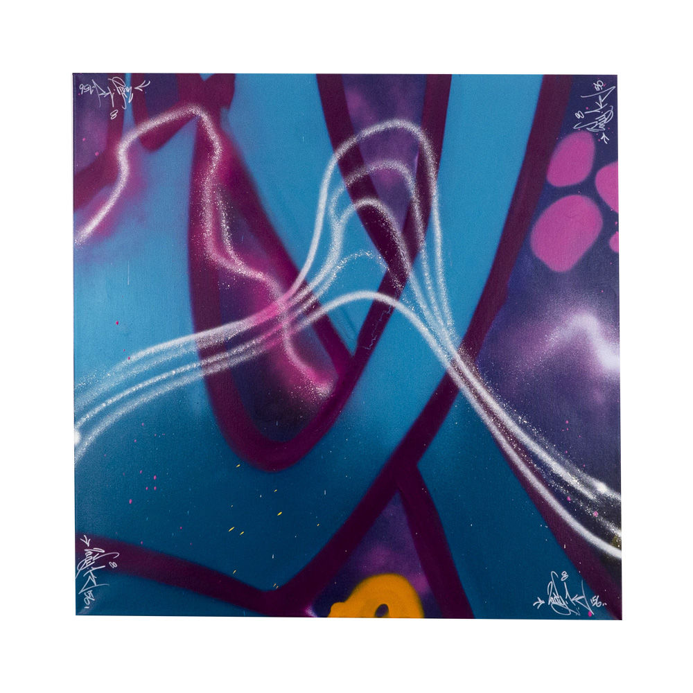 LADY K ‘Flower Two’ – Painting – Unframed Art Gallery