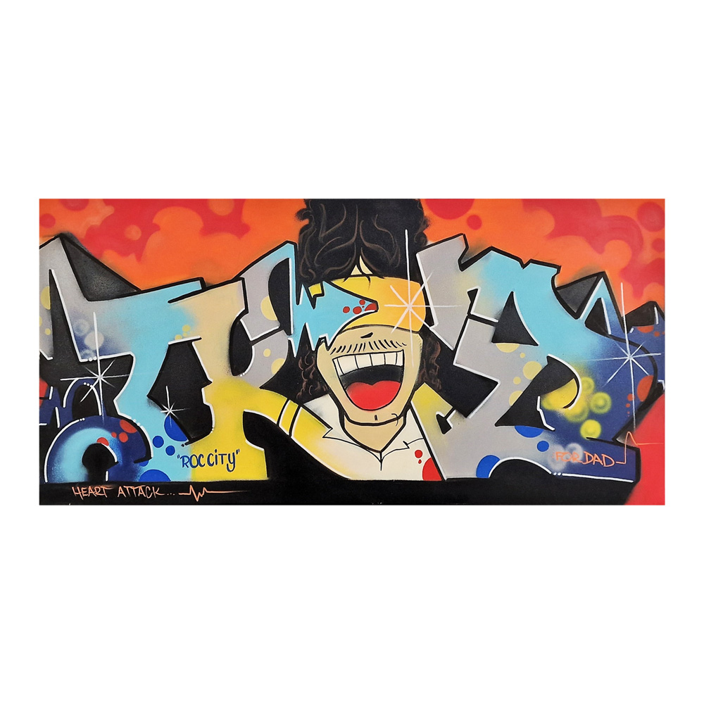 TKID170 “heart attack” – Unframed Art Gallery