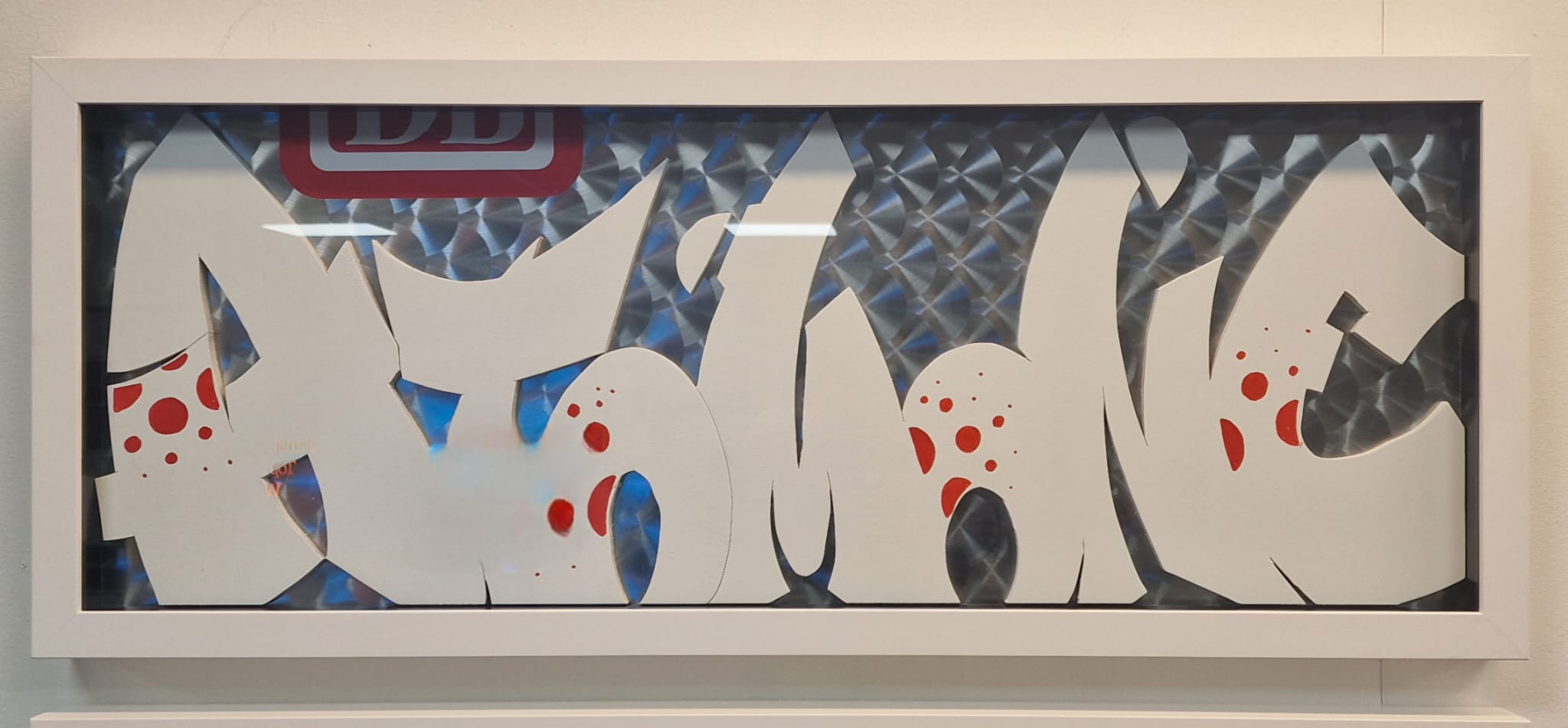 ATOMONE “Atom Steel #1” PAINTING – Unframed Art Gallery